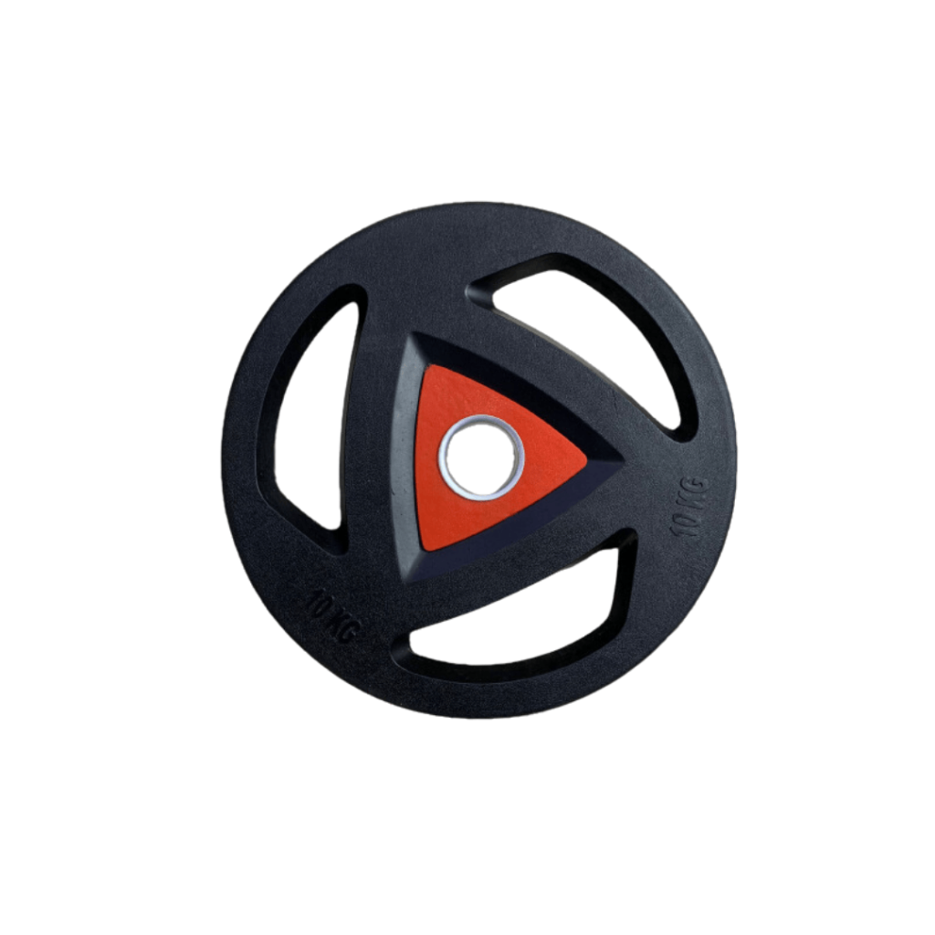 RUBBER COATED TRIANGULAR CENTER PLATES – Sk Traders Fitness